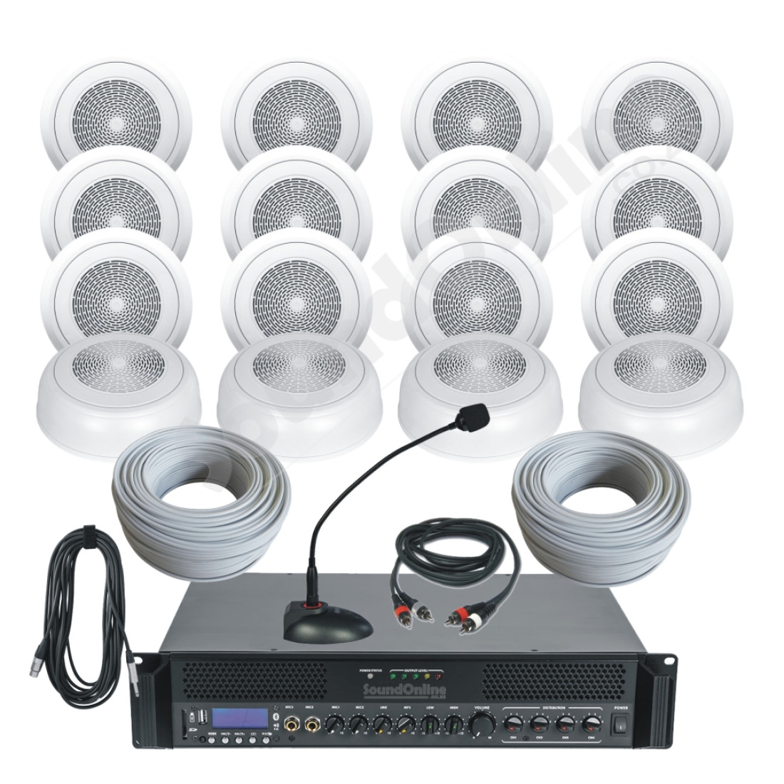 School Classroom Ceiling or Wall Mount Speaker System